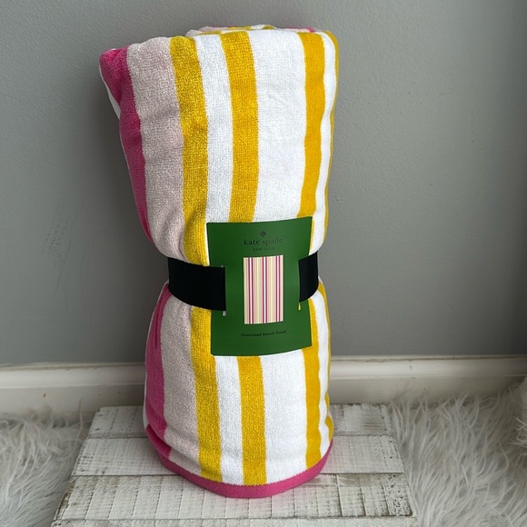 kate spade | Other | Nwt Kate Spade Oversized Beach Towel | Poshmark
